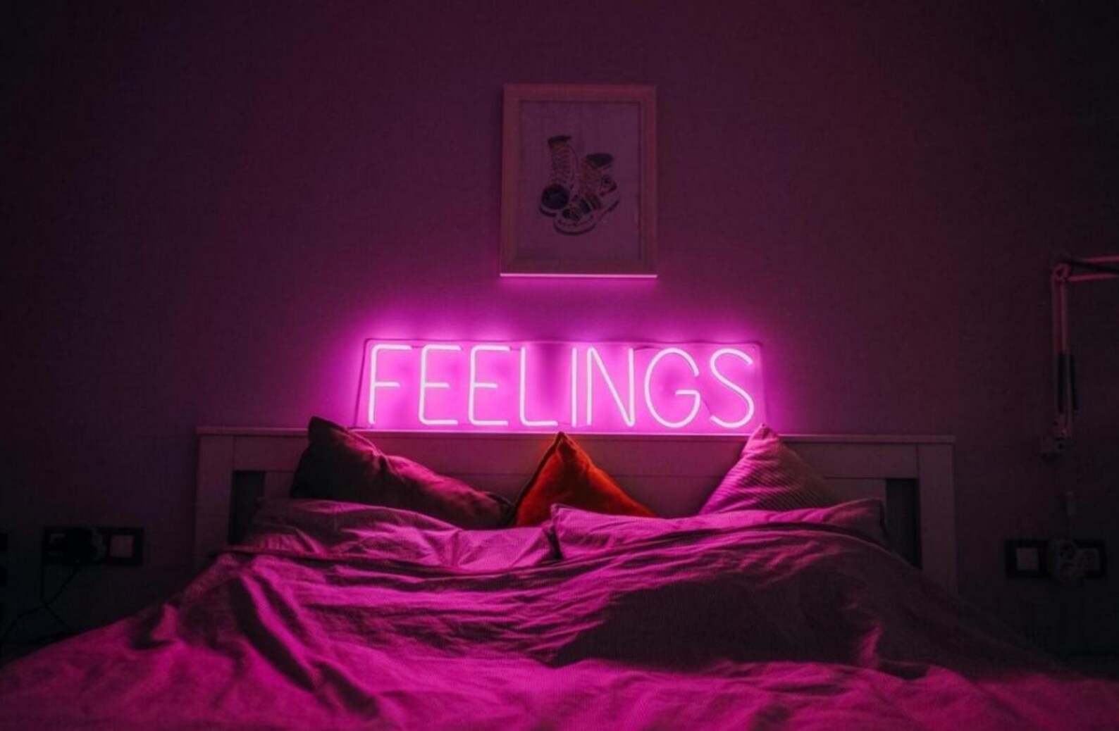 Feelings Neon Sign Home Decor Home Sign LED bedroom Neon - Etsy