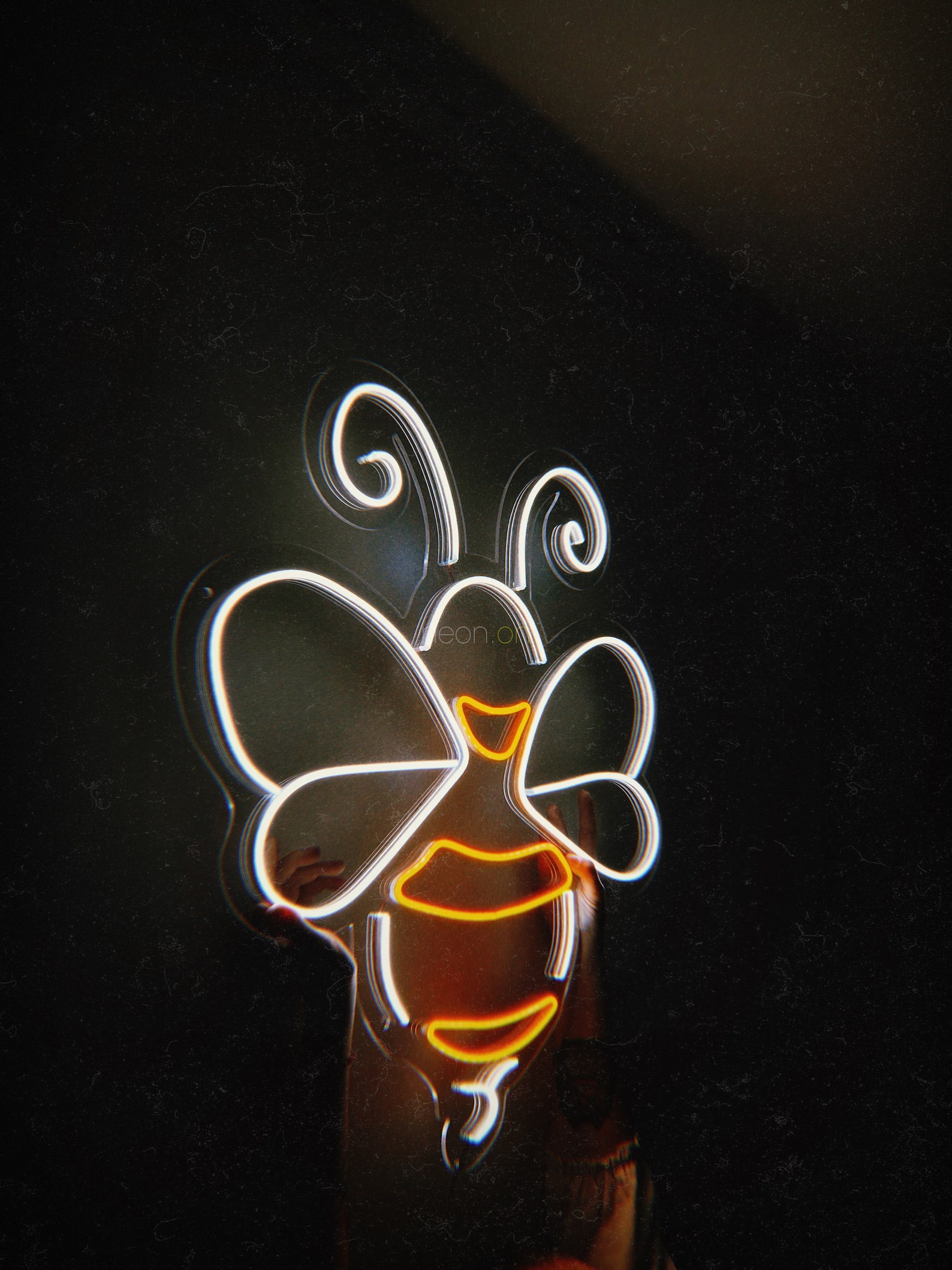 Bee Neon Sign Neon for Cafe Restaurant Decor Burger Sign | Etsy