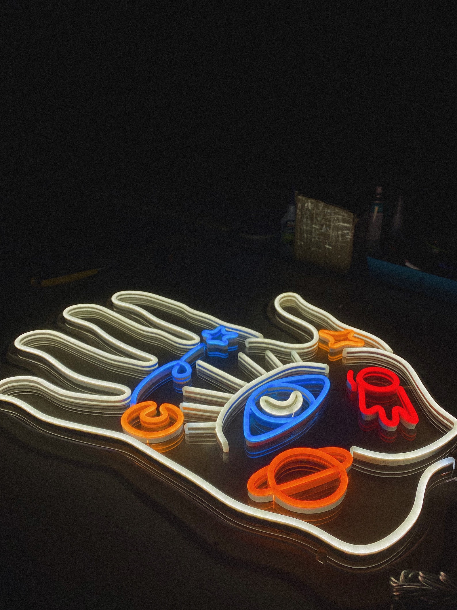 Spiritual Handspiritual Neon Sign Led Neon Sign Neon Light - Etsy