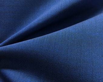 Royal Blue Wool Fabric - Etsy UK