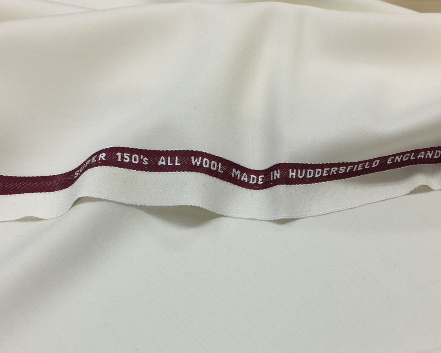 Plain White Twill Jacketing Fabric Super 150's Wool - Etsy