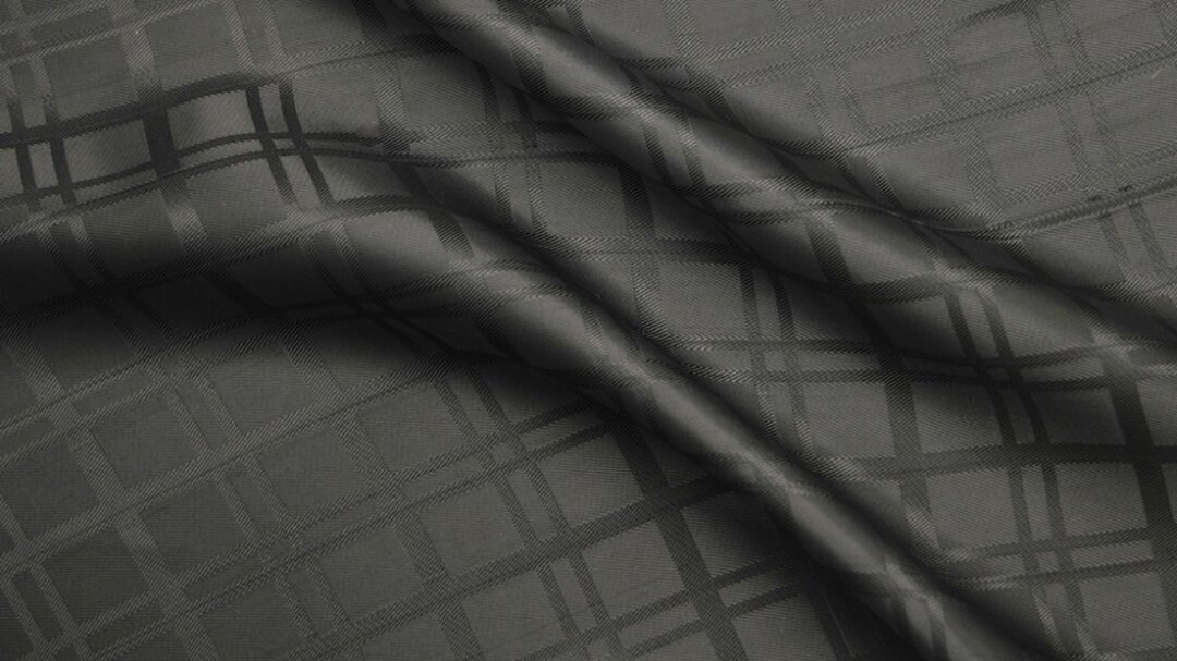 Black Check Lining - Etsy