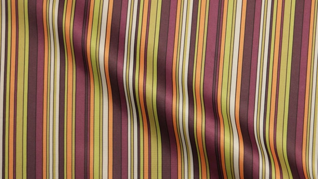 Subtle Multi Colour Stripe Lining - Etsy