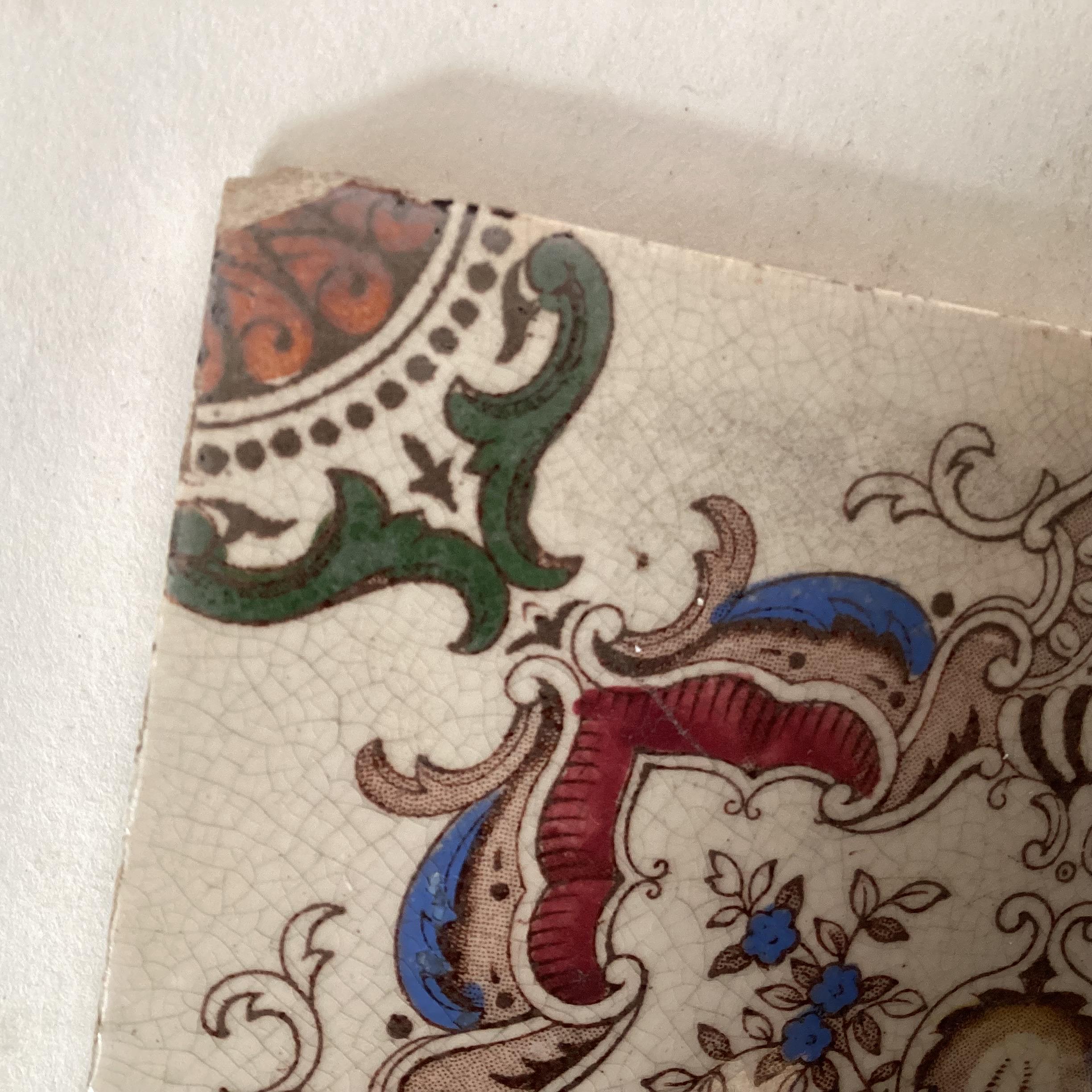 Really Pretty Original Victorian Tiles - Etsy UK