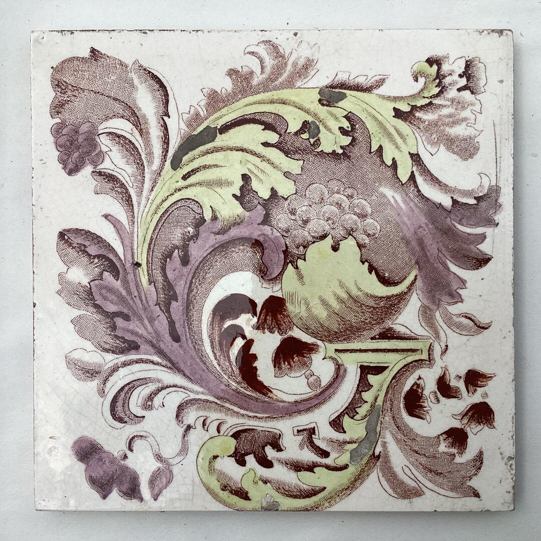 Victorian Grape and Vine Tiles - Etsy UK