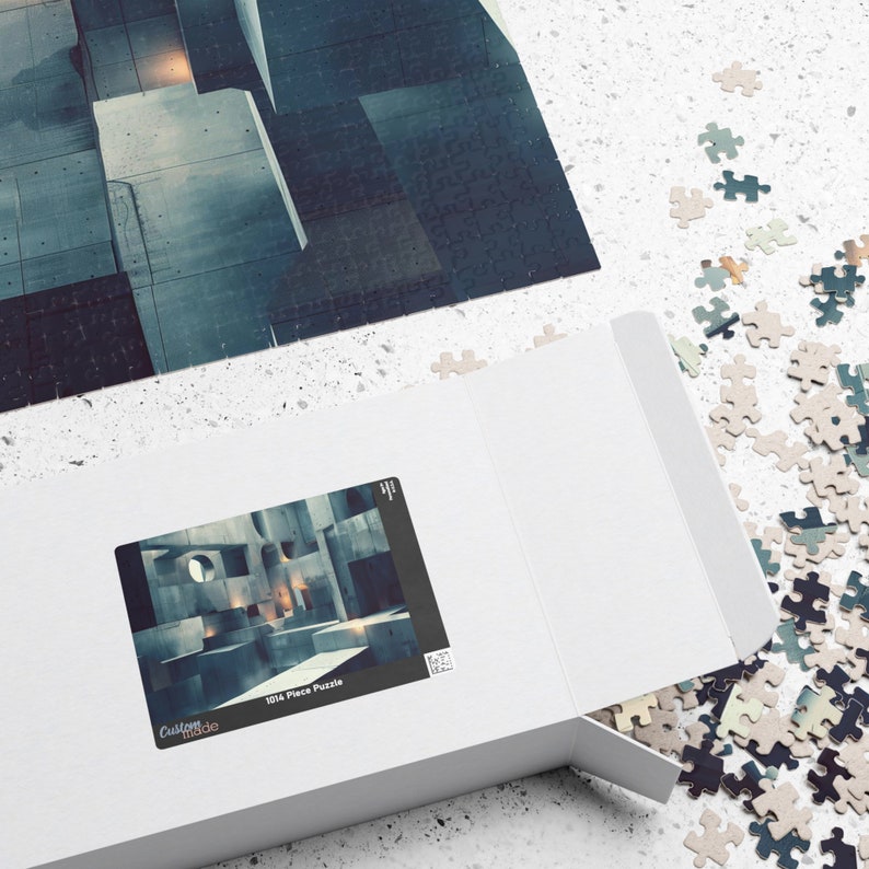 Complex Surreal Concrete Architecture Jigsaw Puzzle, Architect Puzzle ...