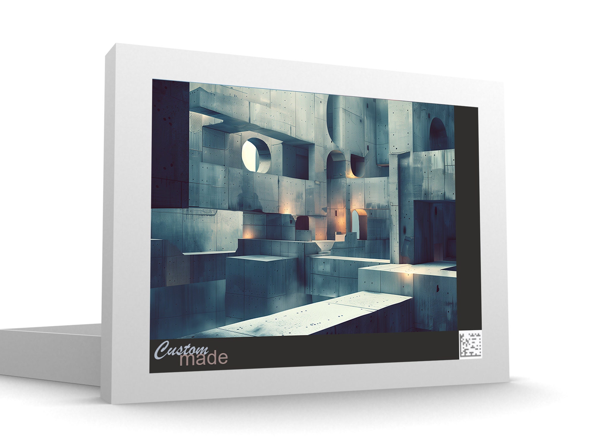 Complex Surreal Concrete Architecture Jigsaw Puzzle, Architect Puzzle ...