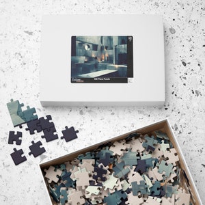 Complex Surreal Concrete Architecture Jigsaw Puzzle, Architect Puzzle ...