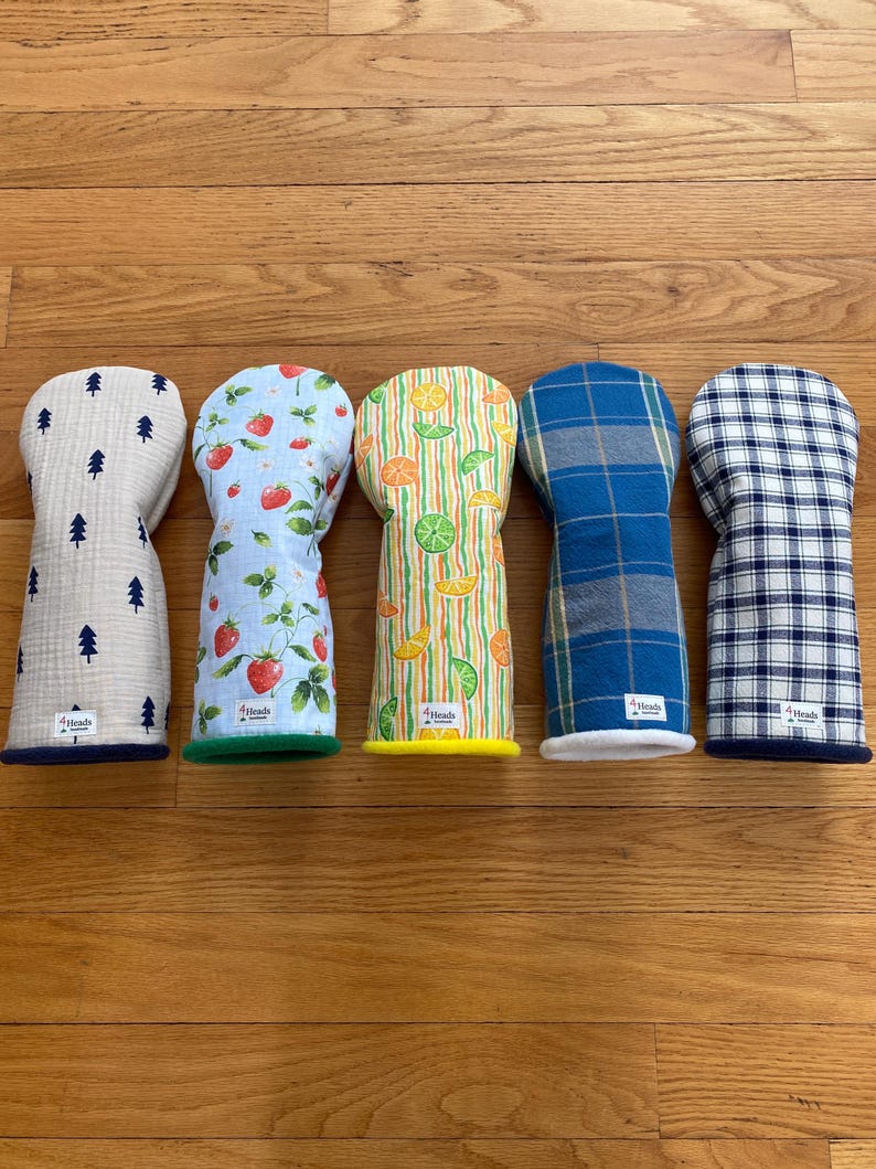 Unique One-of-a-kind Driver Head Covers - Etsy
