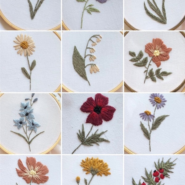 Flower Pdf Pattern - Etsy