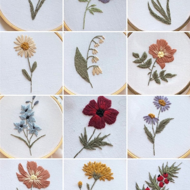 Flower Pdf Pattern - Etsy