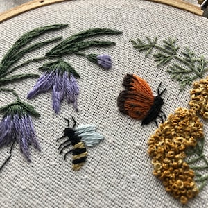 Garden Symphony PDF Embroidery Pattern, Easy for Beginner, Spring ...