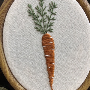 Veggies Hand Embroidery Pattern PDF Download, Garden Vegetable Food ...