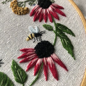 Garden Symphony PDF Embroidery Pattern, Easy for Beginner, Spring ...