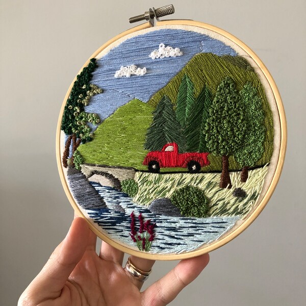Completed Embroidery - Etsy