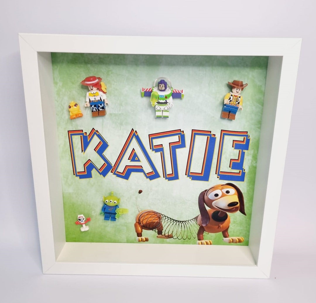 Personalised Lego Toy Story Box Frame 25x25cm Childrens Gift - Etsy