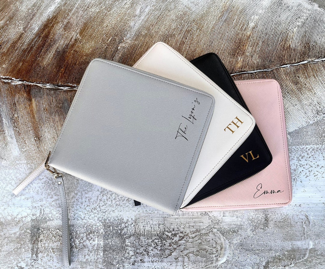 Personalized Travel Document Holder, Passport Holder, Personalised ...