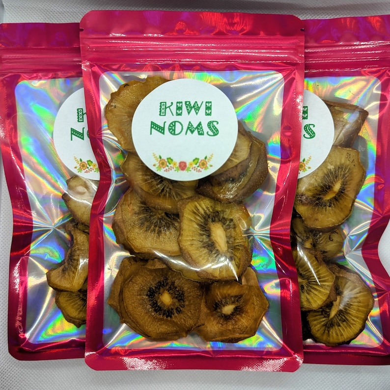 Organic Dehydrated Kiwi Crisps: Healthy Small Pet Treats - Etsy