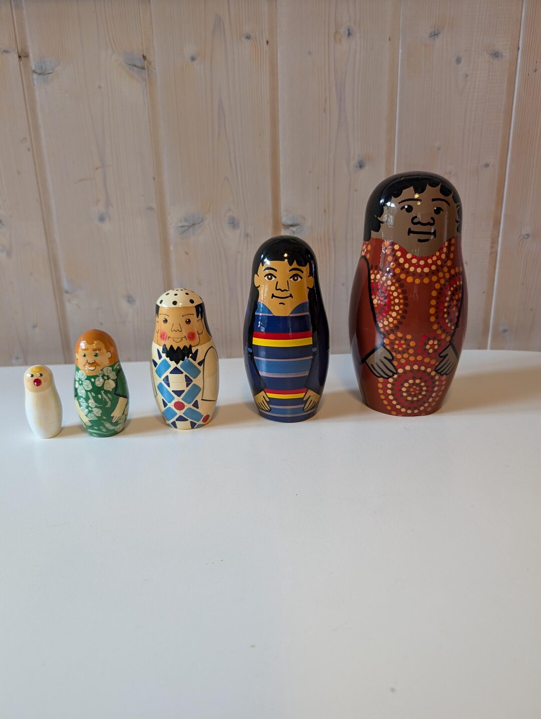 Vintage IKEA JUTANAS Matrjoschkas Design von Maria Vinka aus den 90er ...