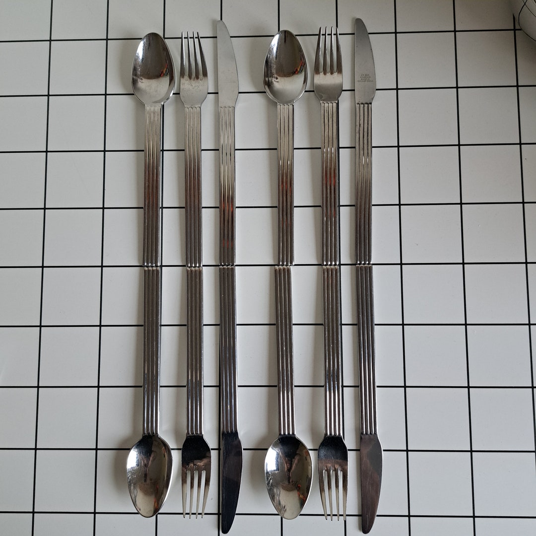 Vintage Postmodern Style IKEA STRATEG Flatware Set From the 90s - Etsy
