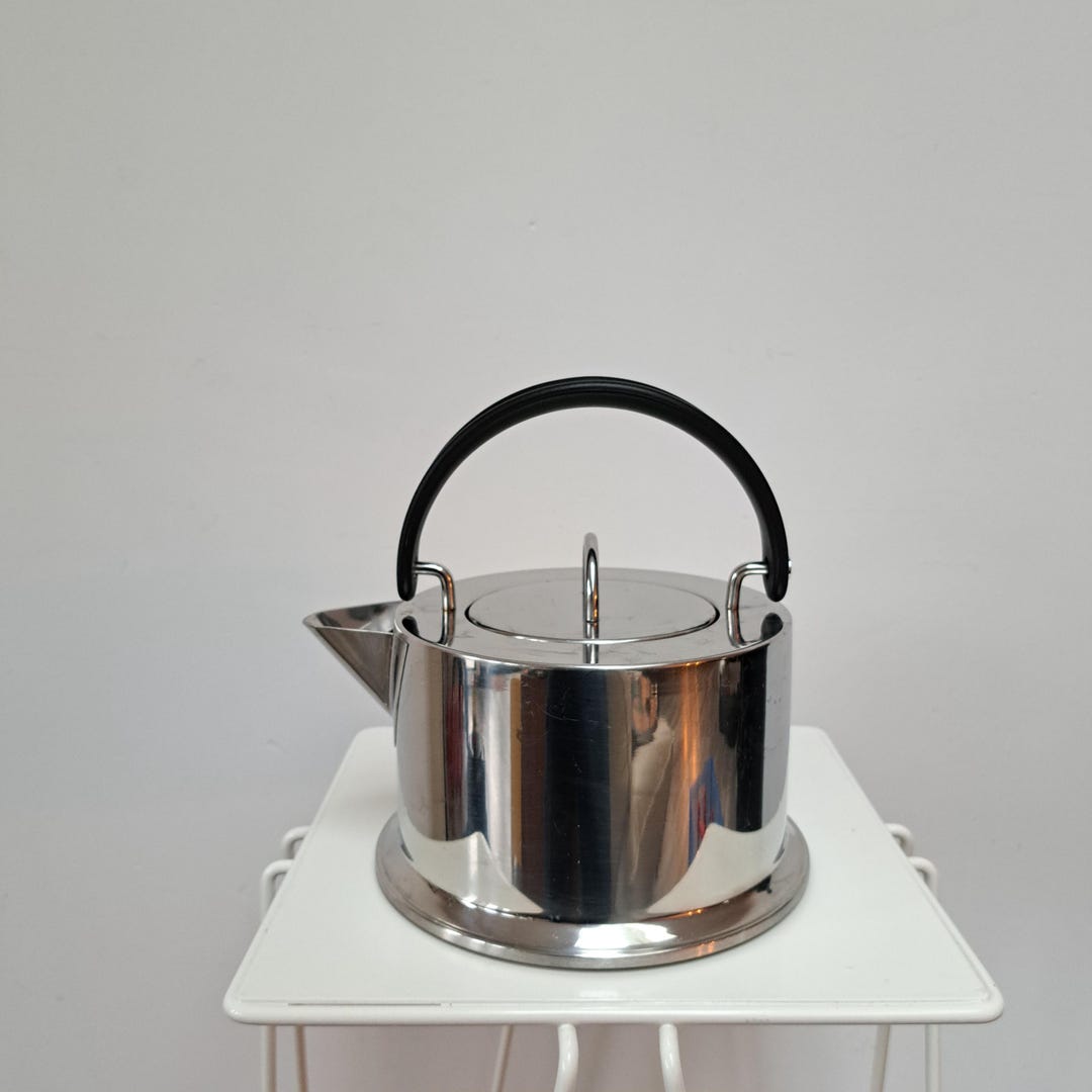 Vintage Postmodern Style BODUM OSIRIS Stainless Steel Tea Kettle Design ...