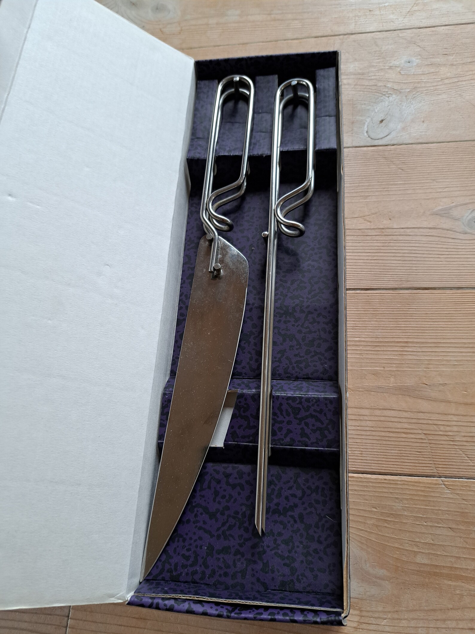 MENU Danish Steel House Carving Set Design by Bent Falk - Etsy