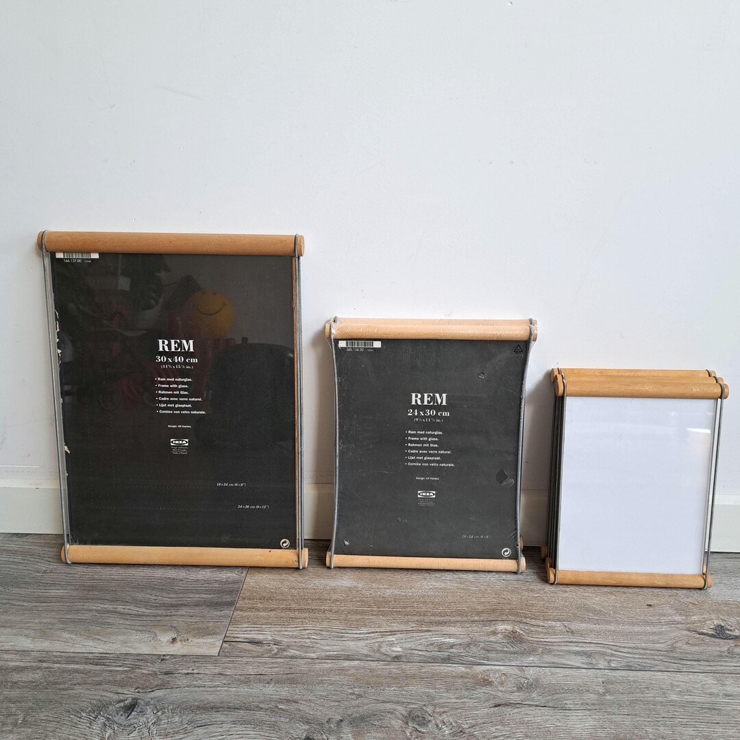 Rare Vintage Postmodern Style IKEA REM Picture Frame Design by Ulf ...