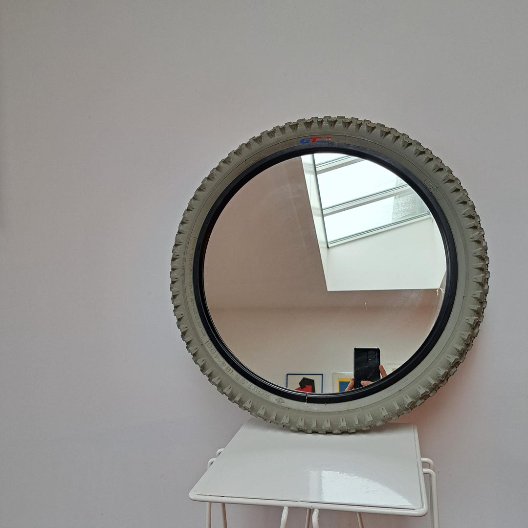 Vintage IKEA VOLTA BMX Tire Wall Mirror From 1999 - Etsy