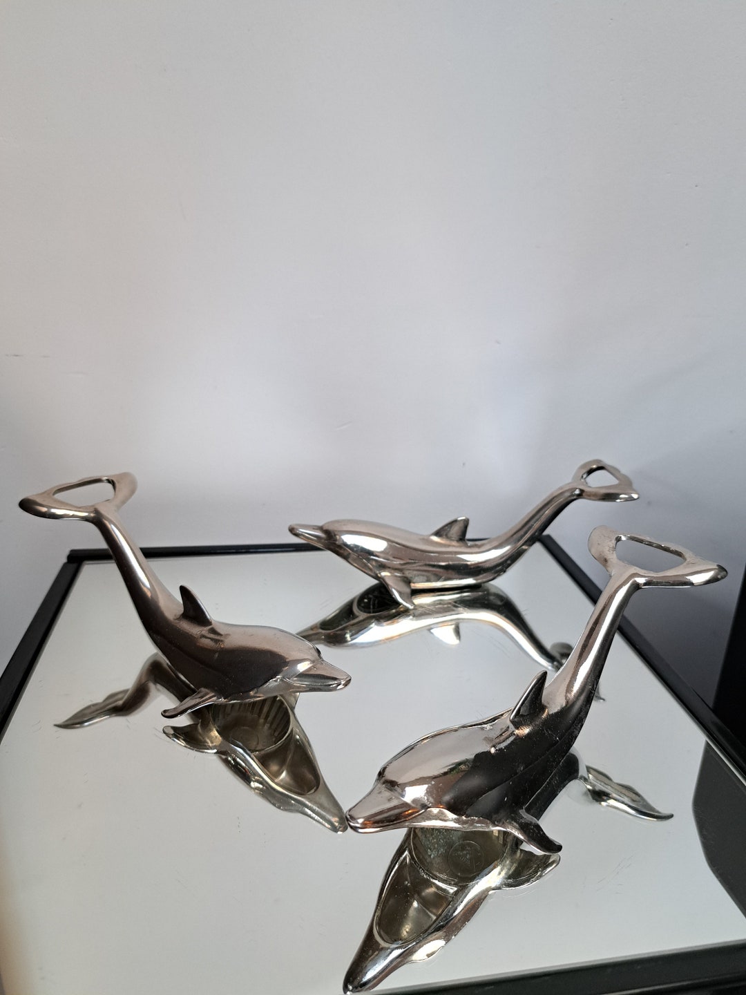 Vintage BMF W Germany Heavy Metal Dolphin or Sea Lion Bottle Opener ...
