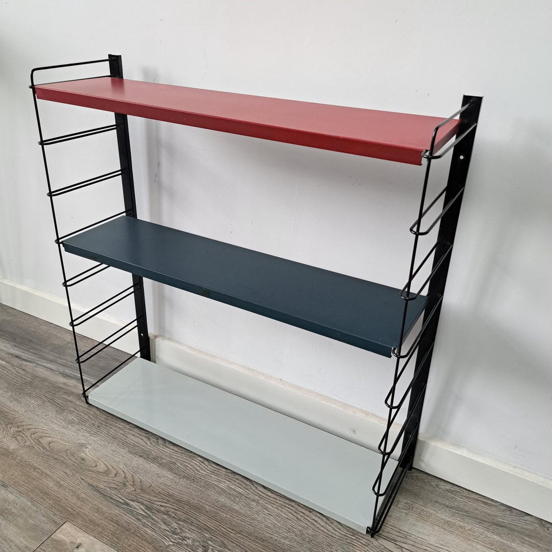 Vintage BRABANTIA 3 Shelves Wall Unit From the 70/80s - Etsy