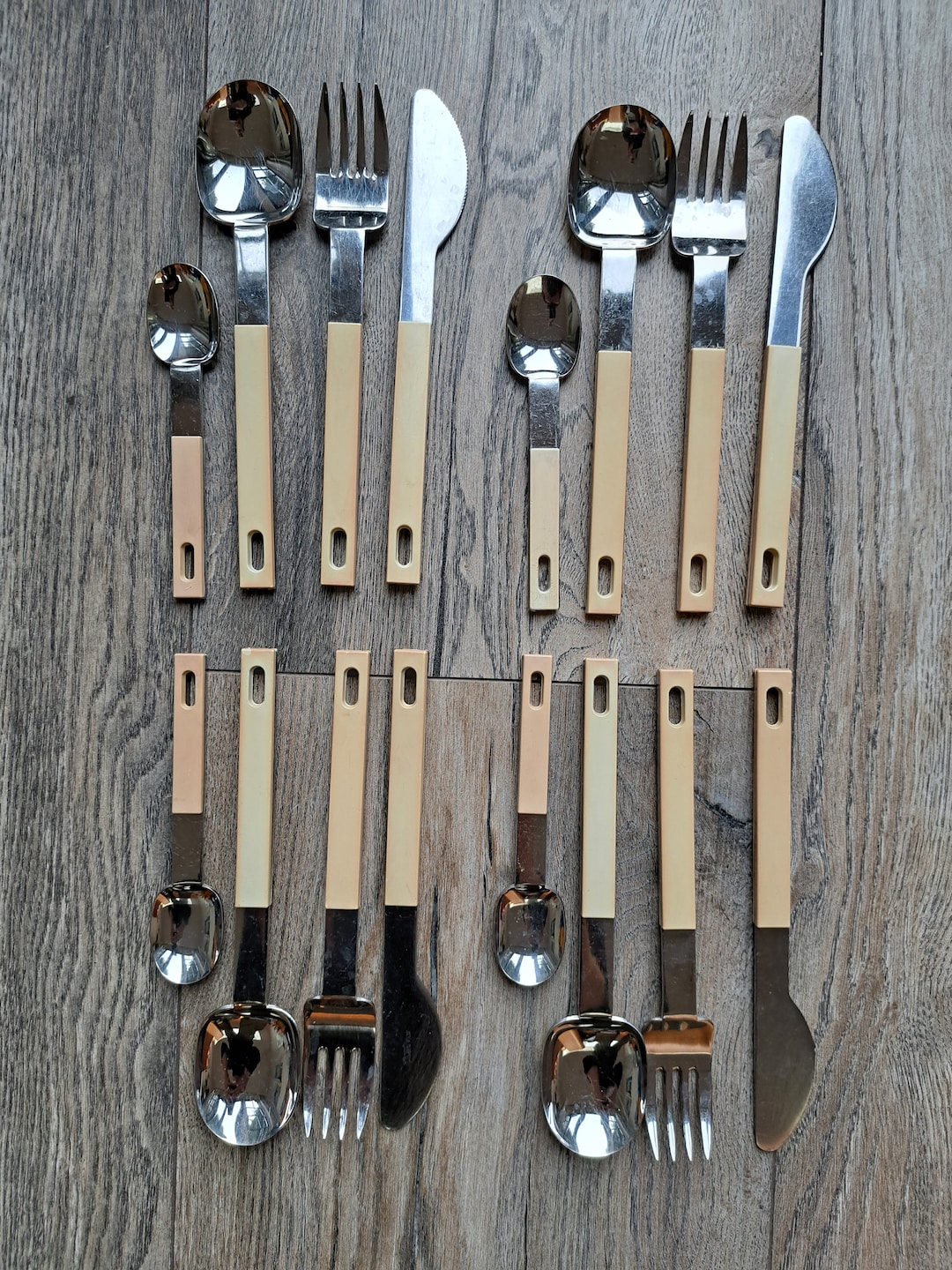 Postmodern Style ABERT NICROSIL Flatware From the 70s - Etsy