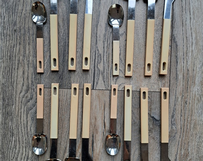 Postmodern Style ABERT NICROSIL Flatware From the 70s - Etsy