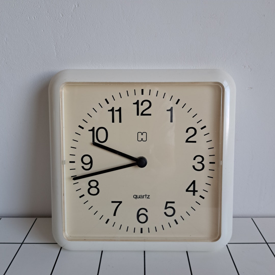 Vintage HEMA Wall Clock From the 70s - Etsy