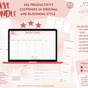 Productivity Customies / Widgets / Add-ons - Functional Stickers for ...