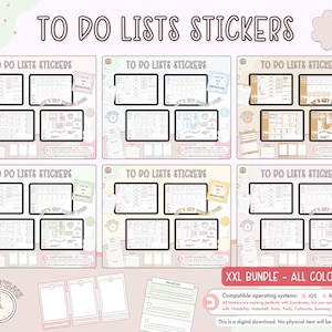 Digital To-do Lists Customies / Digital Stickers for Your Digital ...