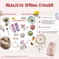 Goodnotes Digital Stickers, May 2025 Planner Stickers Precropped ...