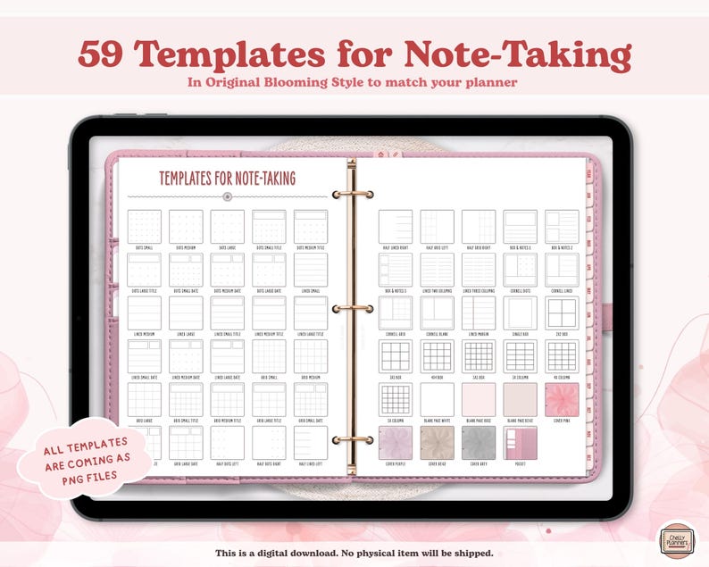 Blooming Digital Notebook / Apple Apps, Ical & Google Cal Integration ...