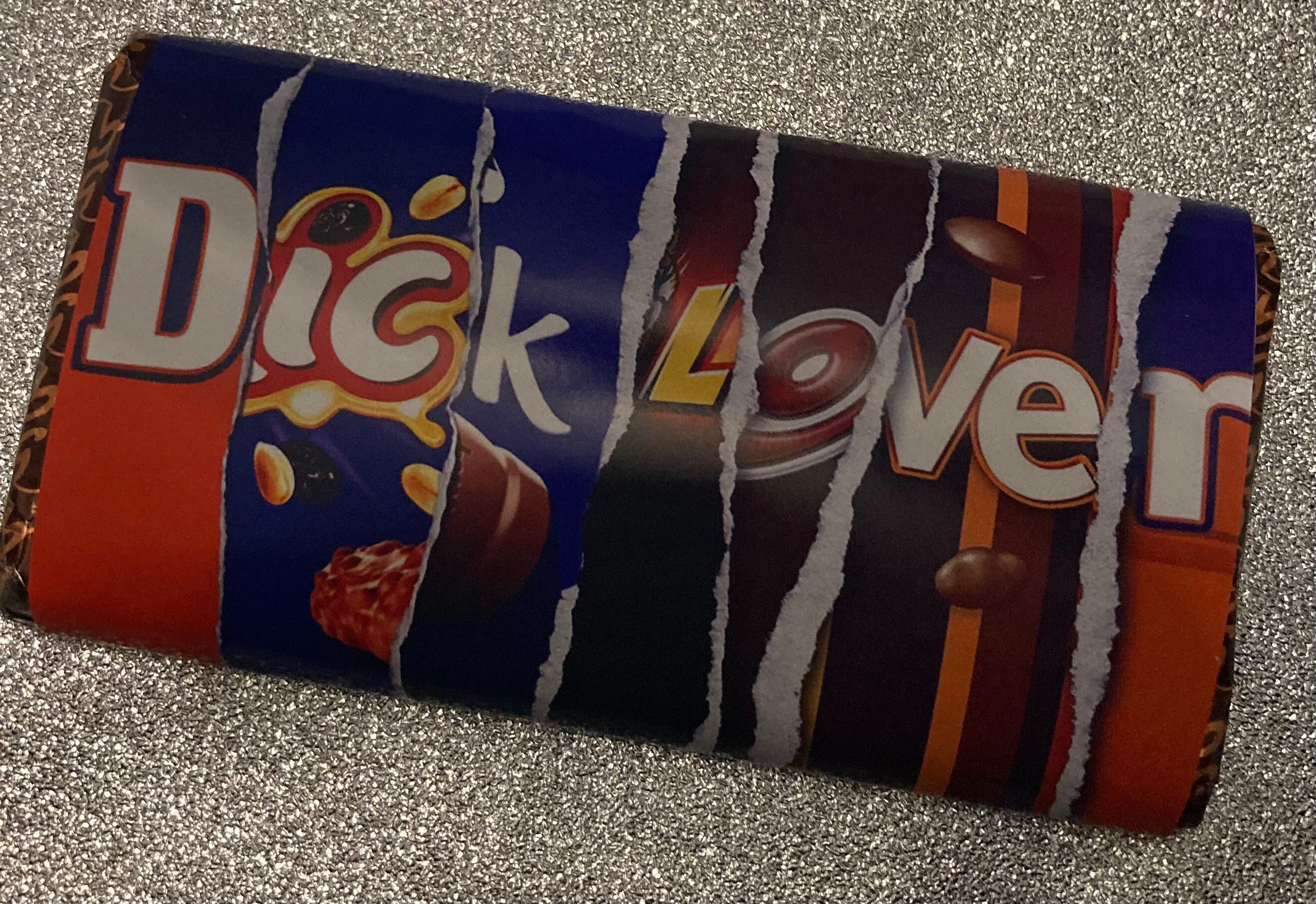 Dick Lover funny novelty themed Chocolate Bar | Etsy