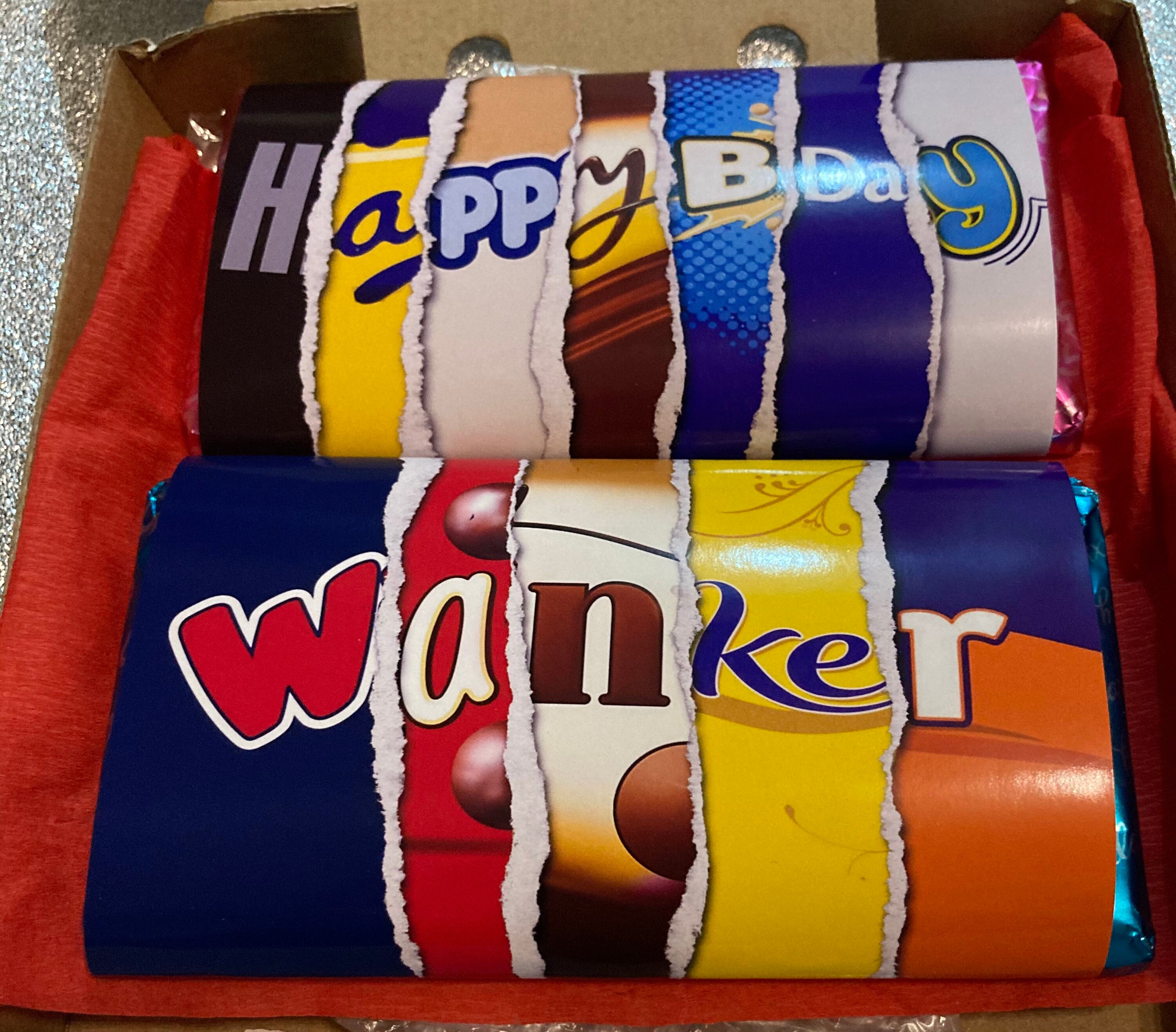 Rude crude joke insulting novelty themed Chocolate gift | Etsy