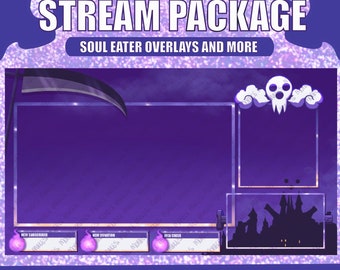 Soul Eater Twitch Overlay - Etsy