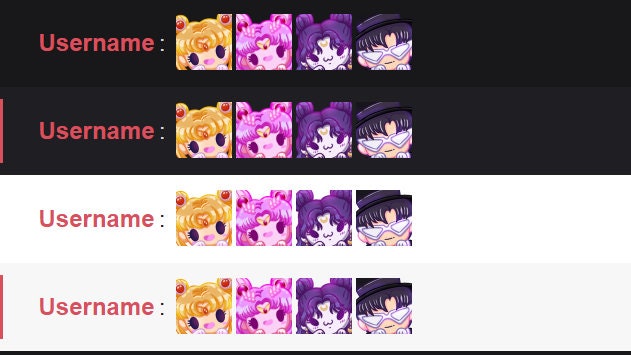 Magical Girl Discord or Twitch Emotes Sailor Scouts for Streaming - Etsy