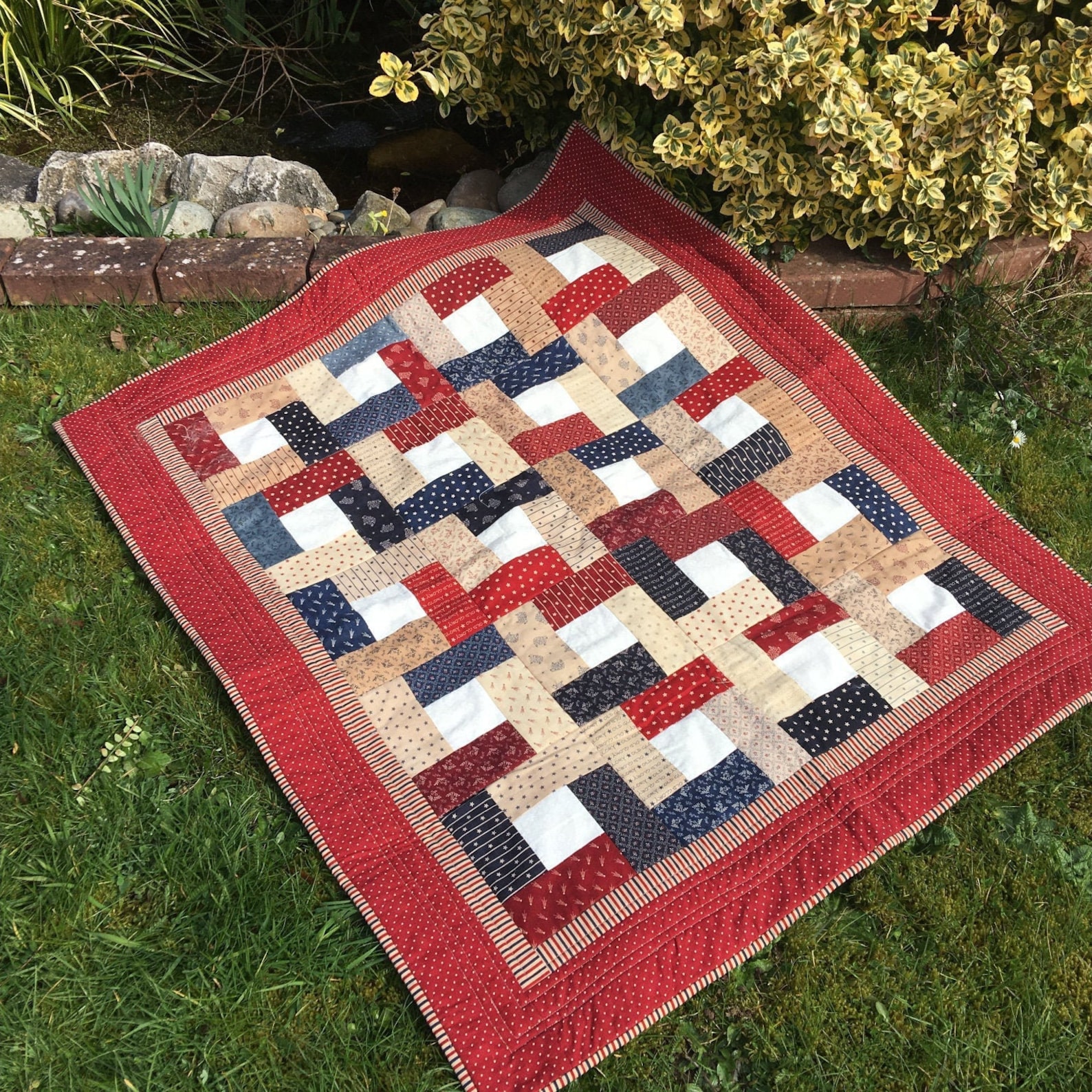 Bright Hopes Lap Quilt Pattern - Etsy