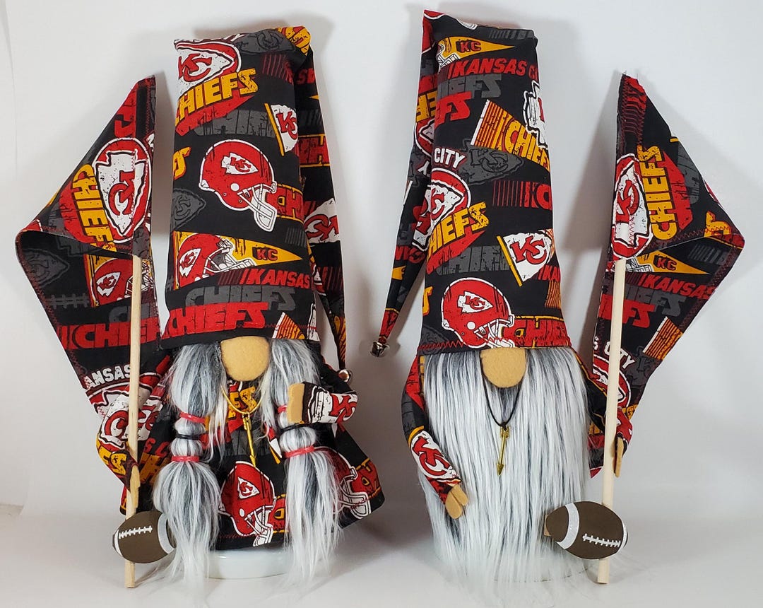 Kansas City Chiefs Gnome: Handmade Football Fan Gift - Etsy