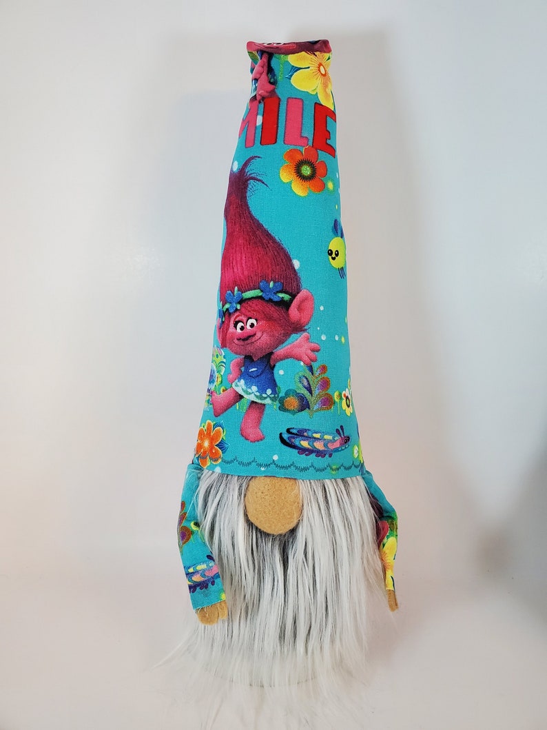 Poppy Troll Gnomes, Show Me a Smile Boy or Girl With Braids & Skirt ...