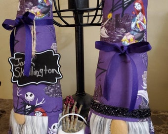 Jack and Sally Necklace - Etsy