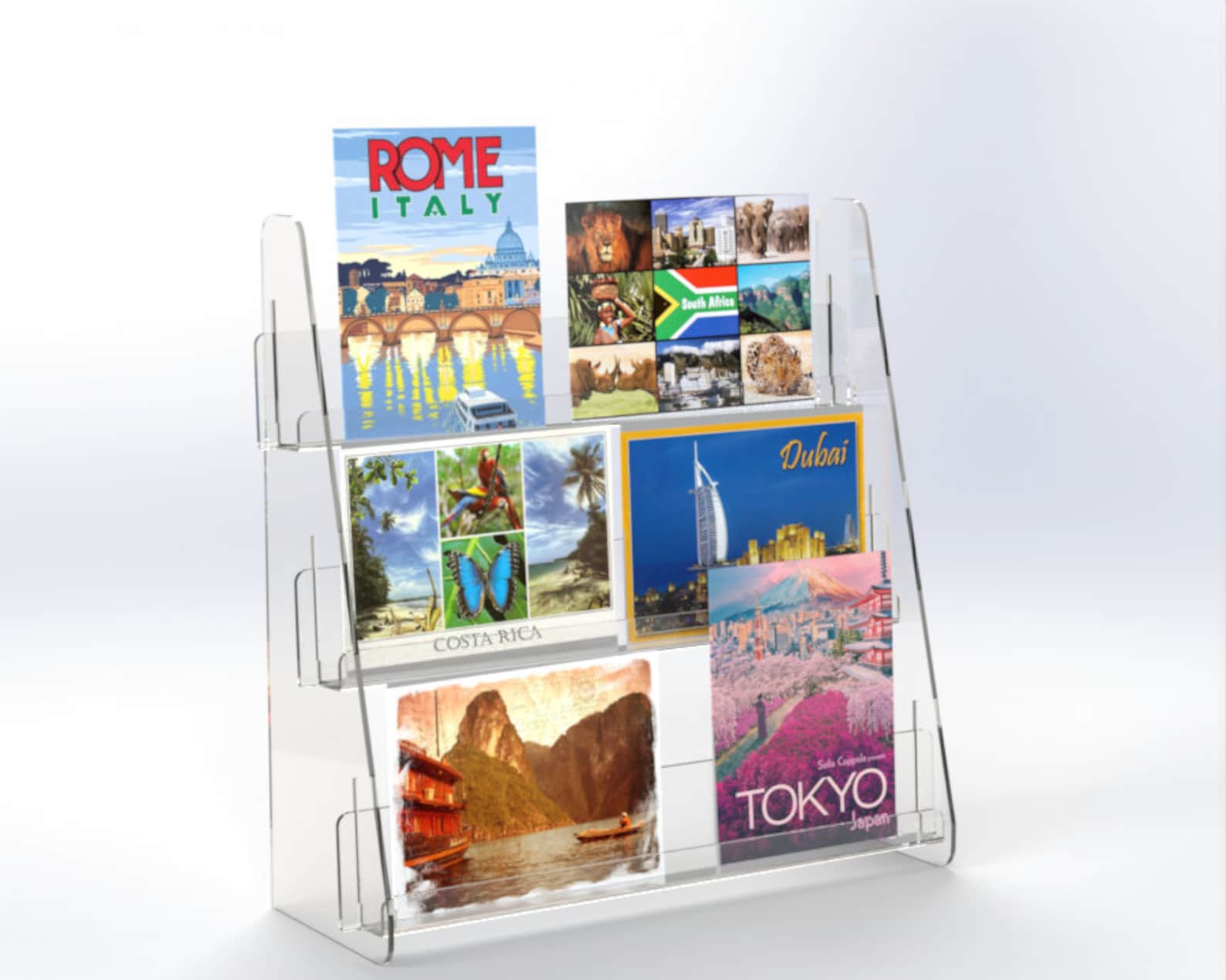 Acrylic Collector Card Display Stand Rack Shelf Fit Ikea Detolf and ...