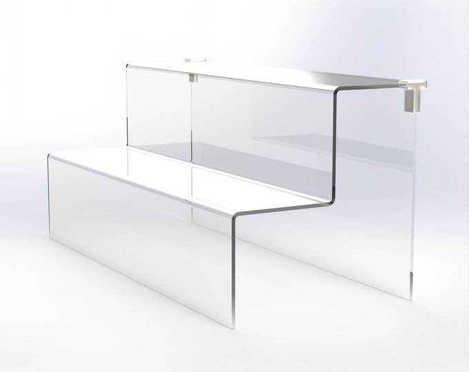 Perspex/acrylic Coloured Shelves Smoked Dark Grey for Interiors - Etsy