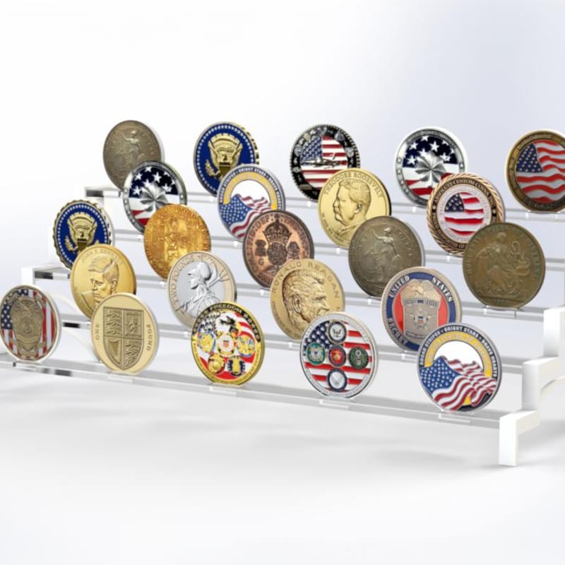 Coin Display Stand - Etsy
