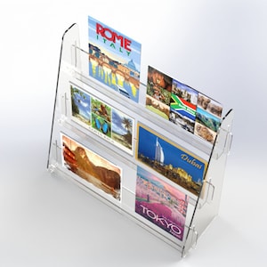 Acrylic Collector Card Display Stand Rack Shelf Fit Ikea Detolf and ...