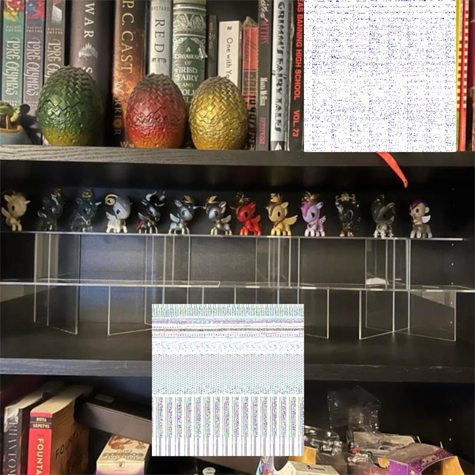 Double Steps Acrylic Shelve Stand for Ikea Billy - Etsy